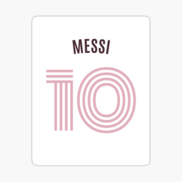 "Lionel Messi Inter Miami " Sticker for Sale by AlgerAlvarez | Redbubble