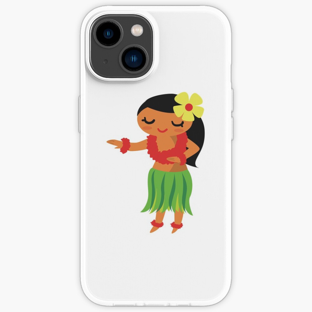 "Cute Hula Dancer Hawaii " iPhone Case for Sale by stickertraders ...