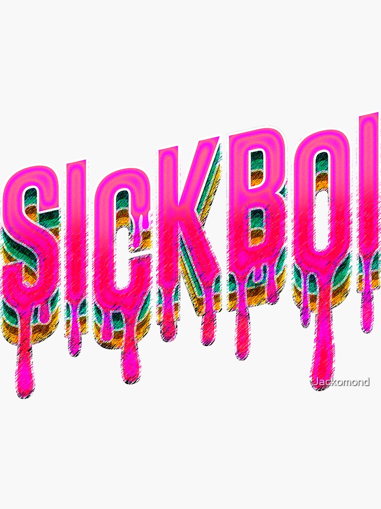 "SickBoi" Sticker for Sale by Jackomond | Redbubble