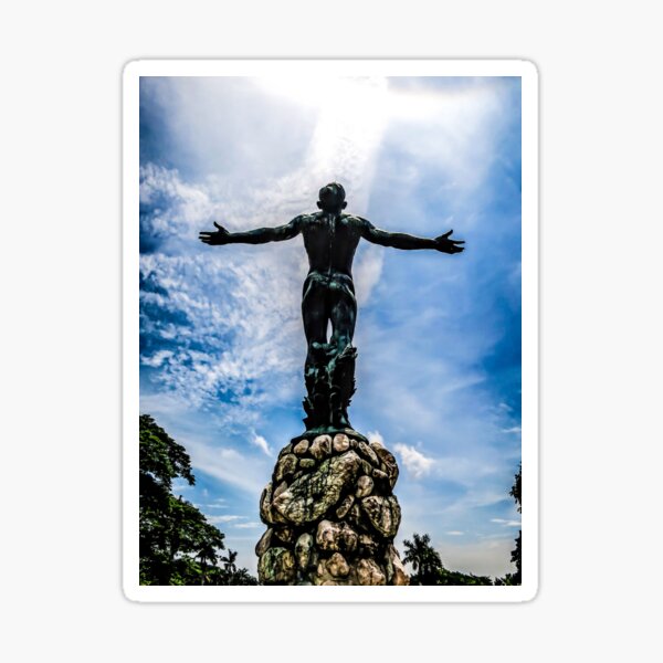 "University of The Philippines Oblation" Sticker for Sale by Markomark ...