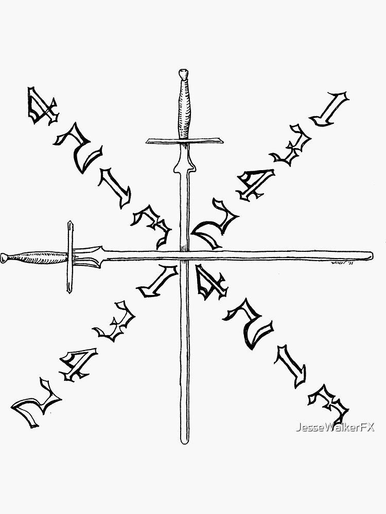 "Meyer Square Black Image HEMA" Sticker for Sale by JesseWalkerFX ...