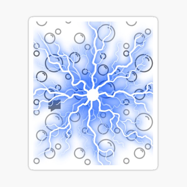 "Blue thunder eat my bubbles" Sticker for Sale by DigitalDazzle9 ...
