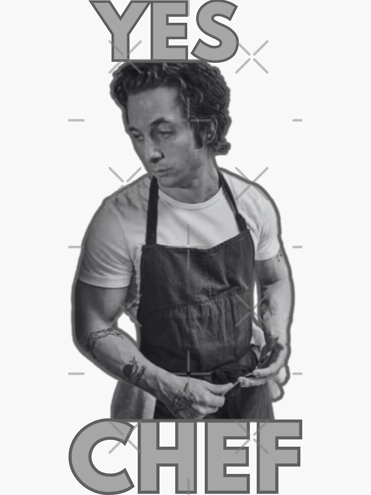 "Yes, Chef The Original Berf of Chicagoland " Sticker for Sale by ...