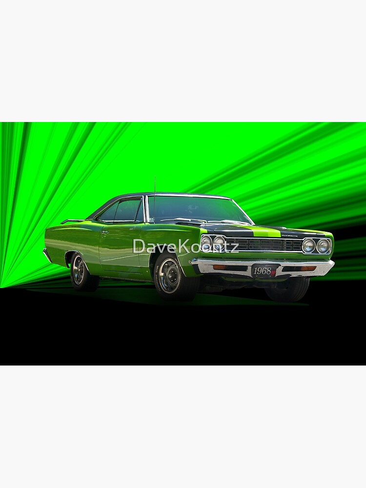 "1968 Plymouth Roadrunner I" Poster by DaveKoontz | Redbubble