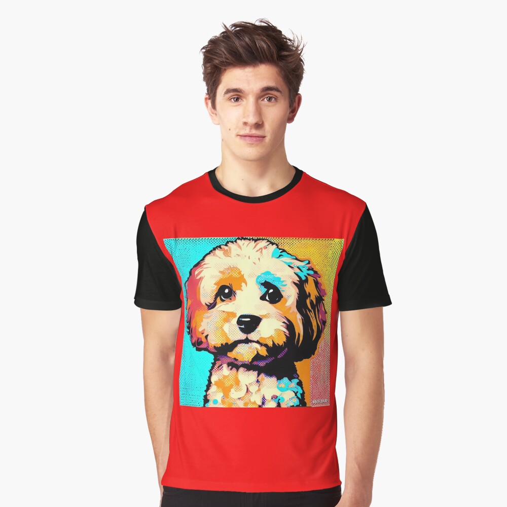 "Cavapoo Pop Art" Sticker for Sale by FunnehGacha | Redbubble
