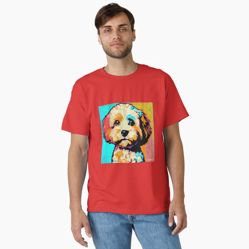 "Cavapoo Pop Art" Sticker for Sale by FunnehGacha | Redbubble