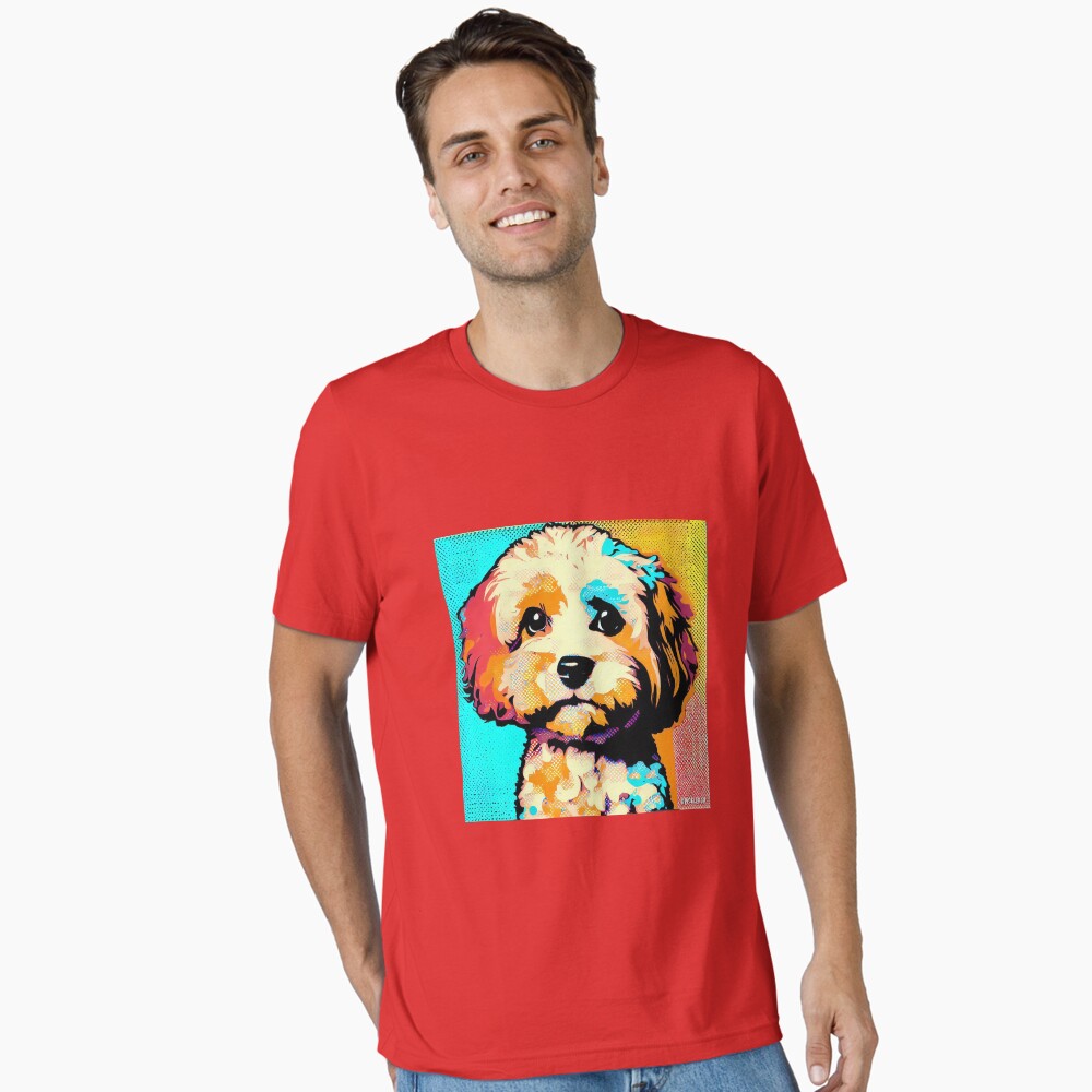 "Cavapoo Pop Art" Sticker for Sale by FunnehGacha | Redbubble