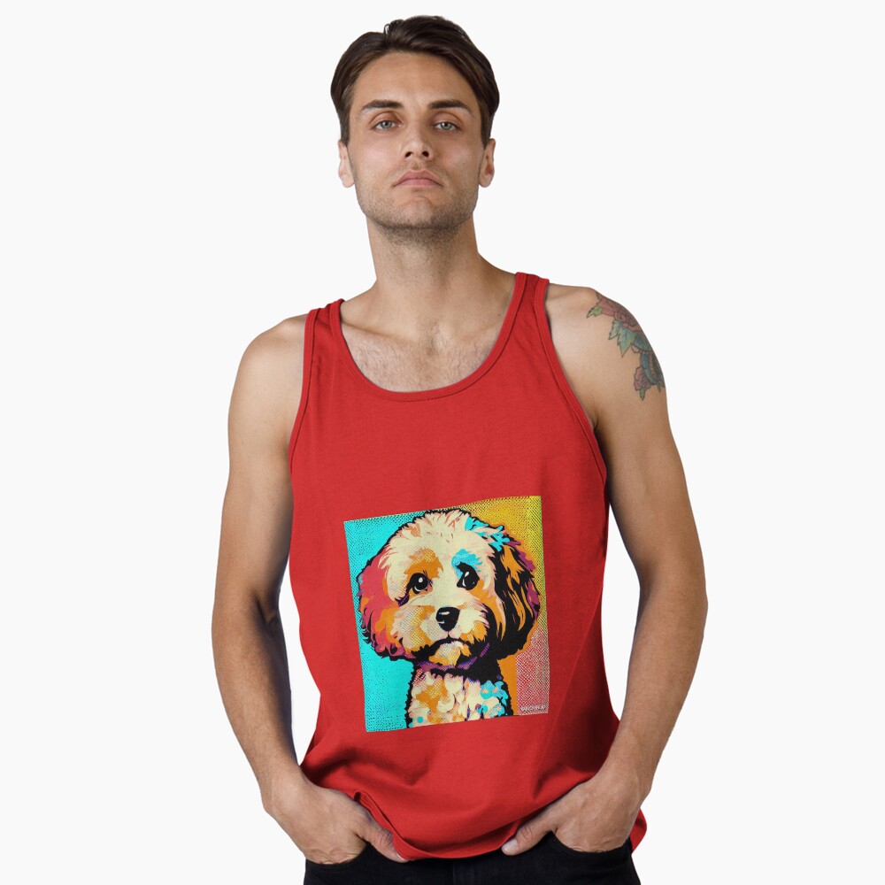 "Cavapoo Pop Art" Sticker for Sale by FunnehGacha | Redbubble