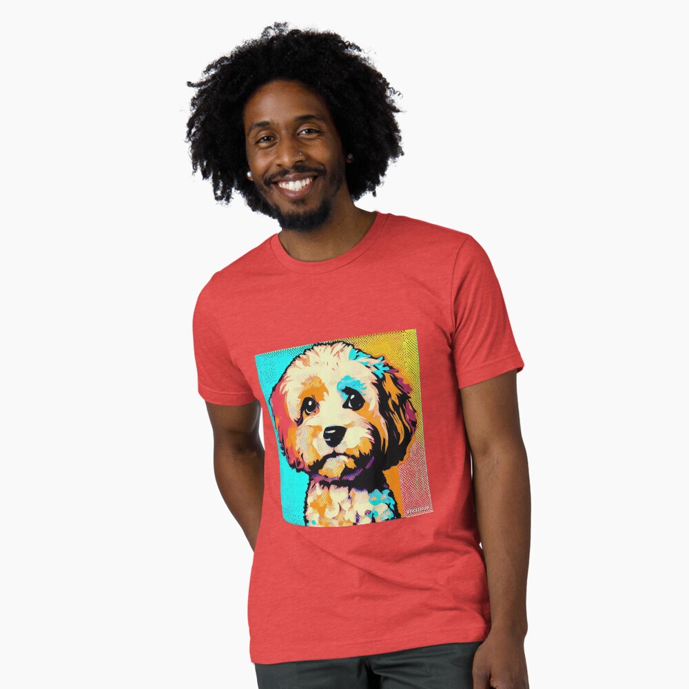 "Cavapoo Pop Art" Sticker for Sale by FunnehGacha | Redbubble