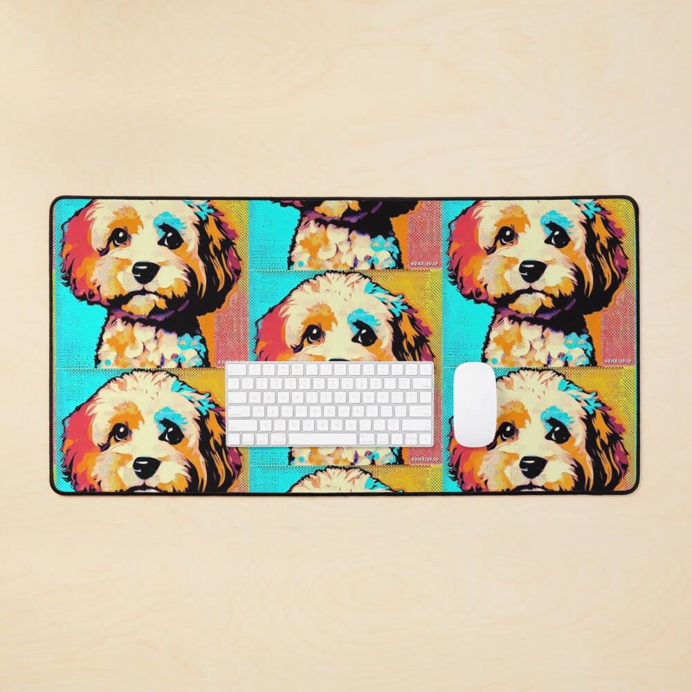 "Cavapoo Pop Art" Sticker for Sale by FunnehGacha | Redbubble