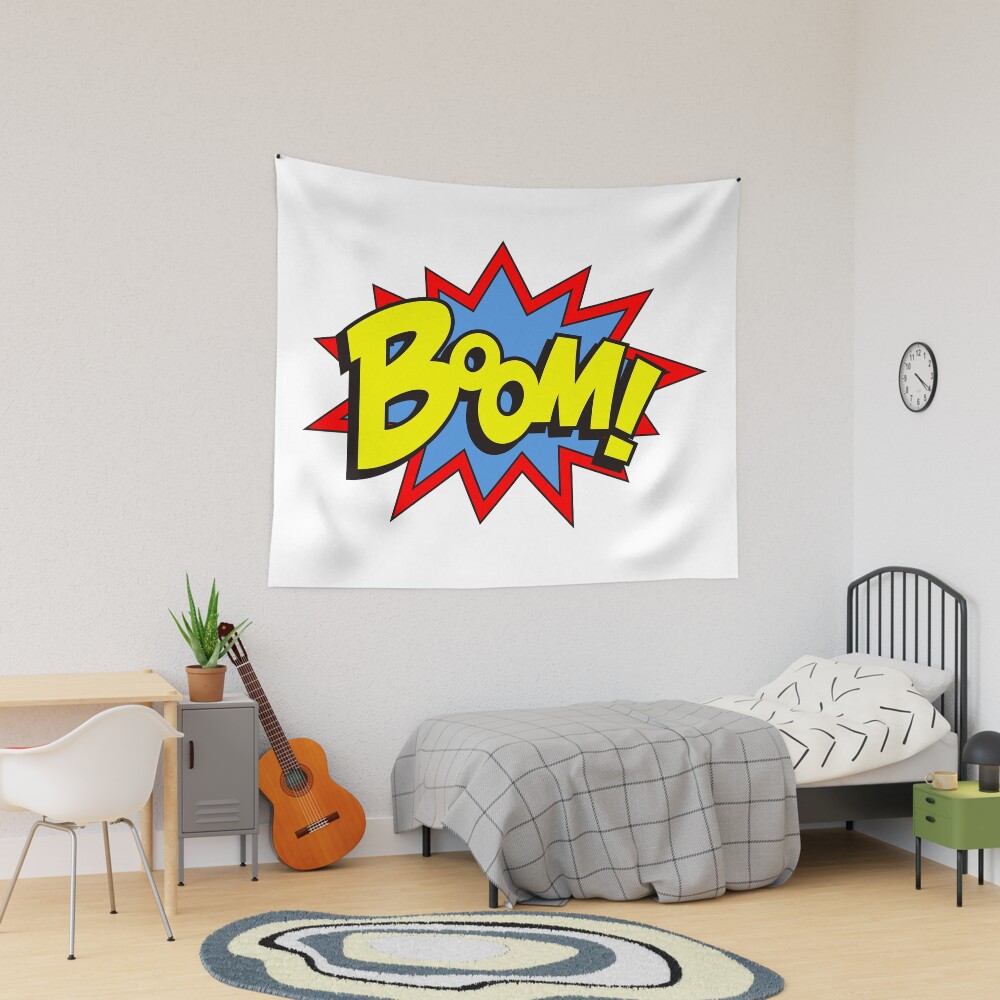 "BOOM!" Poster for Sale by MBK13 | Redbubble