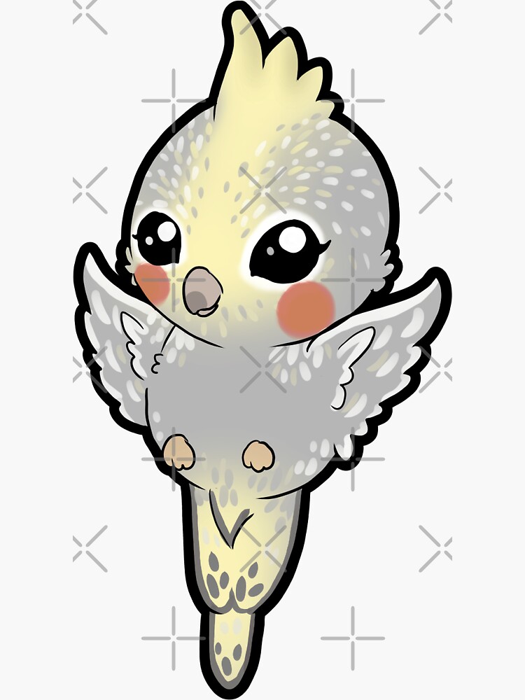 "Chibi Bird" Sticker for Sale by syo-senpai | Redbubble