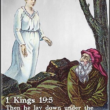 "1 Kings 19:5" Sticker for Sale by debradeka | Redbubble