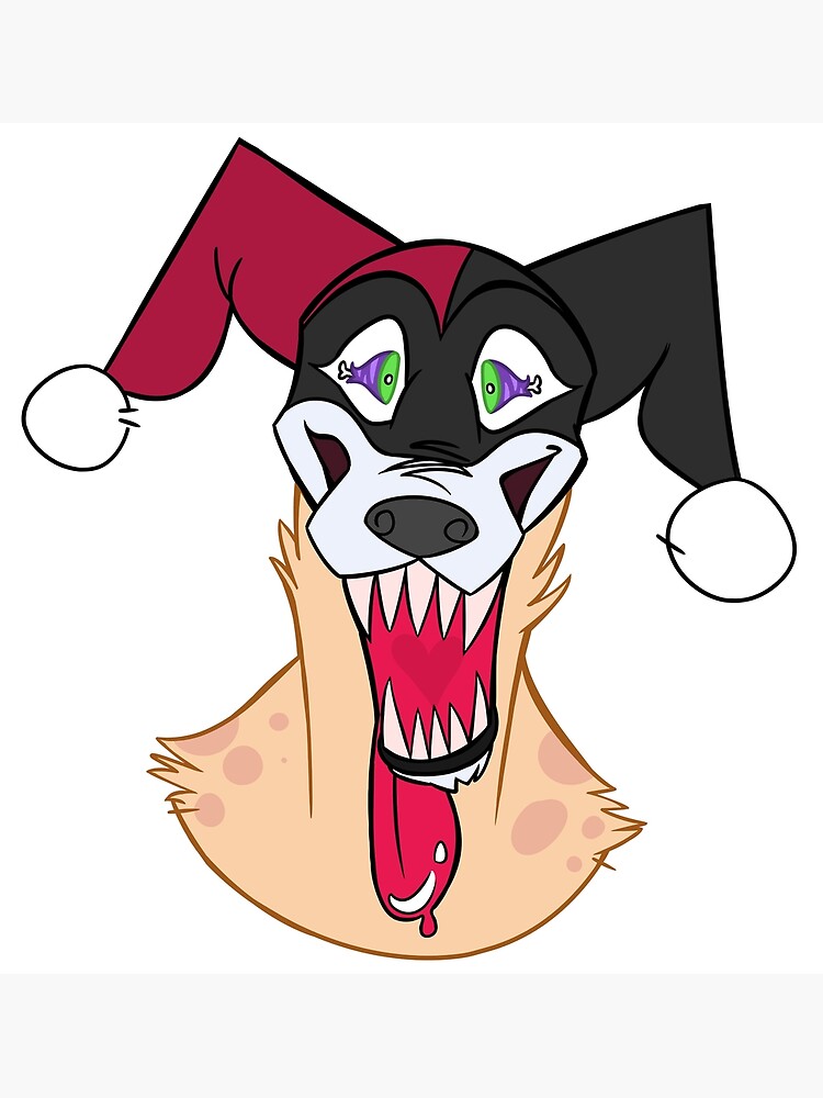 "harley hyena" Poster for Sale by bunopticon | Redbubble