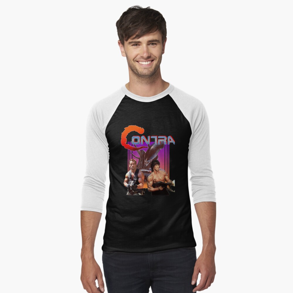 "Contra Movie Game Arnold Schwarzenegger Vs Sylvester Stallone ...