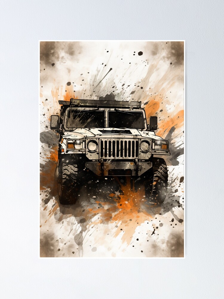 "US Military Humvee" Poster for Sale by TortillaChief | Redbubble