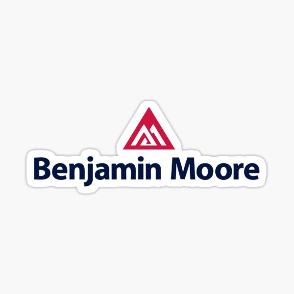 "Benjamin Moore" Sticker by FayeSanschagrin | Redbubble