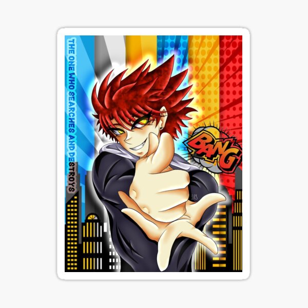 "BANG! " Sticker by Cidix | Redbubble