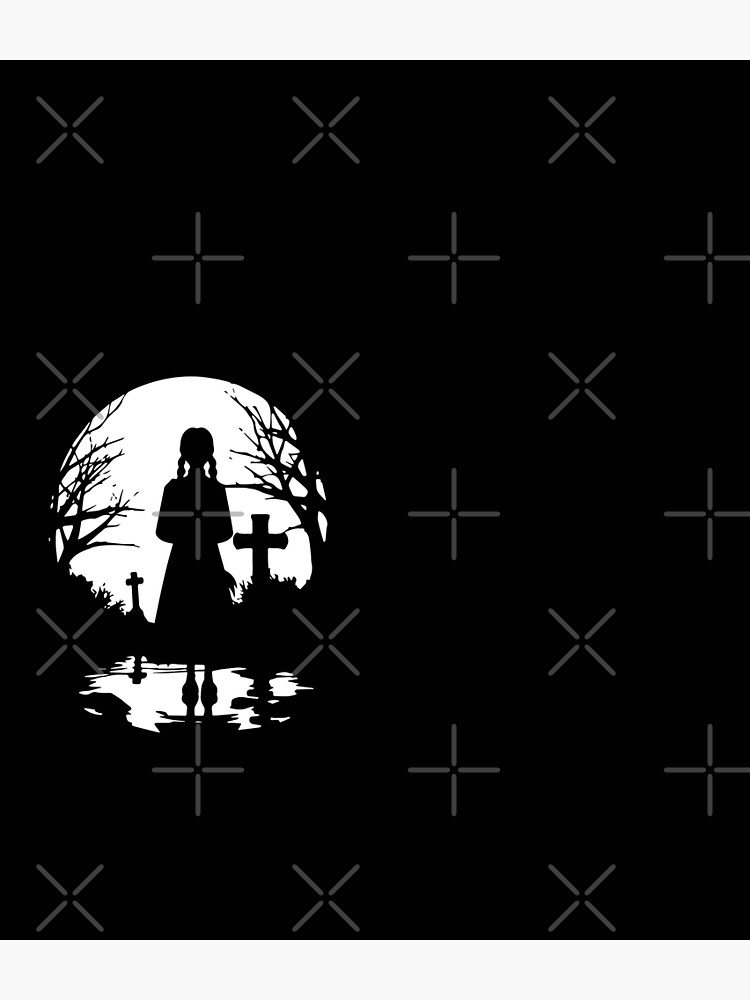 Wednesday Addams Silhouette | Backpack sold by Eli Lee | SKU 49627231 ...