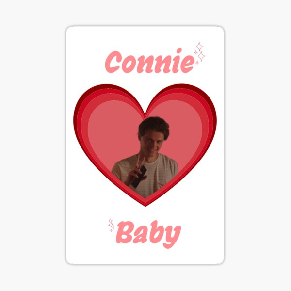 "Conrad Fisher (Connie Baby) " Sticker for Sale by GloriaParedes ...