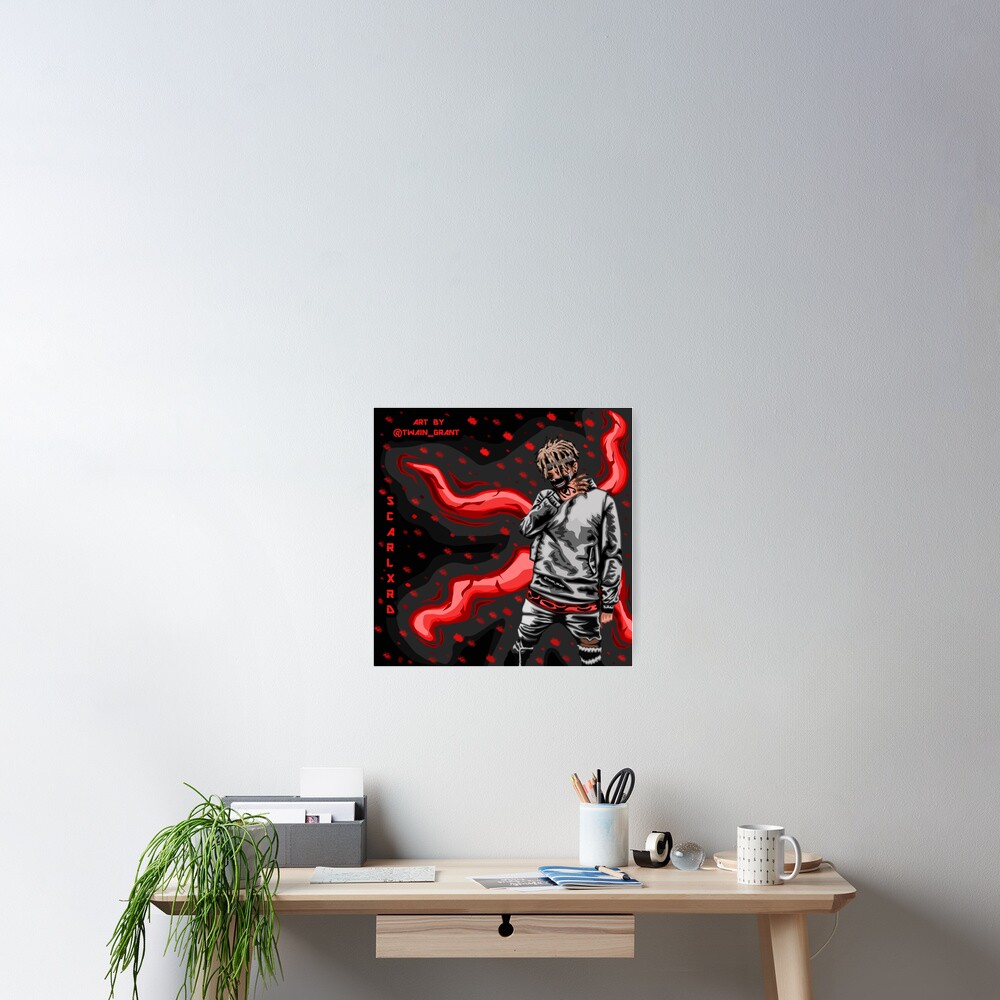 "Scarlxrd Ken Kaneki Merch" Poster von Twaingrant | Redbubble