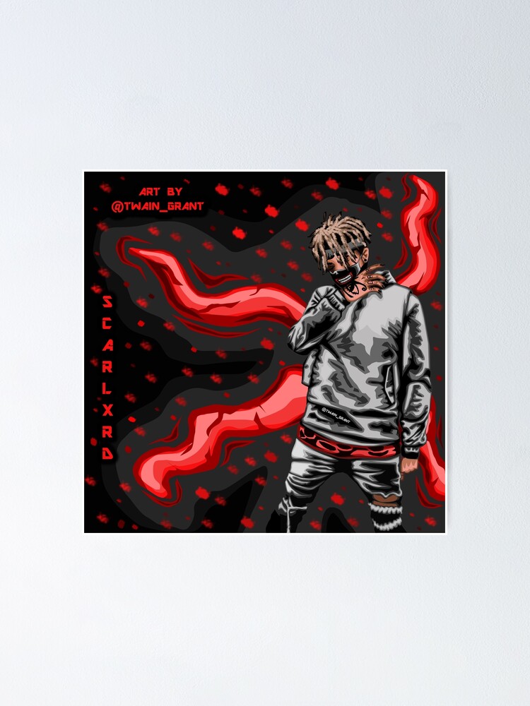 "Scarlxrd Ken Kaneki Merch" Poster von Twaingrant | Redbubble