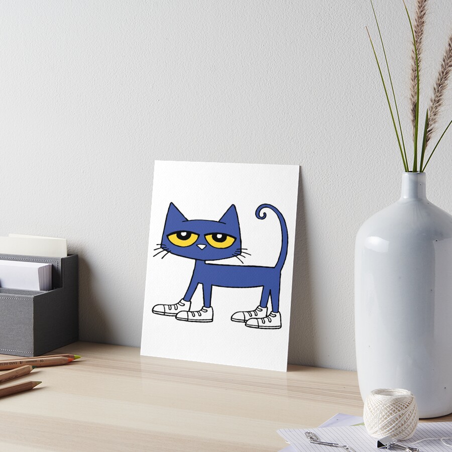 "Pete the Cat I Love My White Shoes " Poster for Sale by AlyseAgee ...