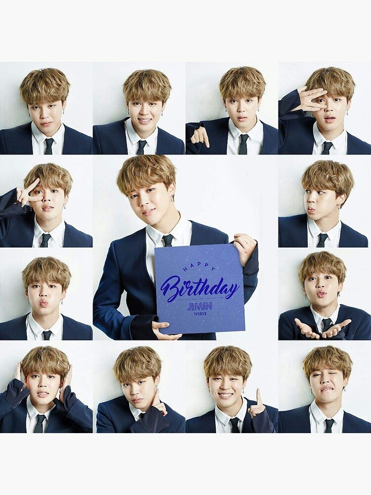 "Happy Birthday Jimin !" Greeting Card for Sale by ThisFire | Redbubble