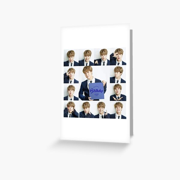 "Happy Birthday Jimin !" Greeting Card for Sale by ThisFire | Redbubble