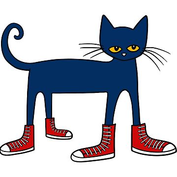 "Pete the Cat Rocking in My School Shoes" Greeting Card for Sale by ...