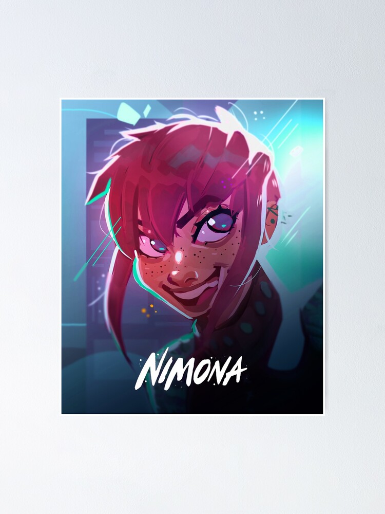 "nimona" Poster for Sale by Lararba Art | Redbubble
