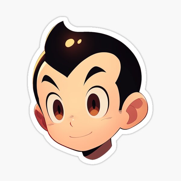 "Astro Boy Fan Art" Sticker for Sale by sμ (smew) | Redbubble