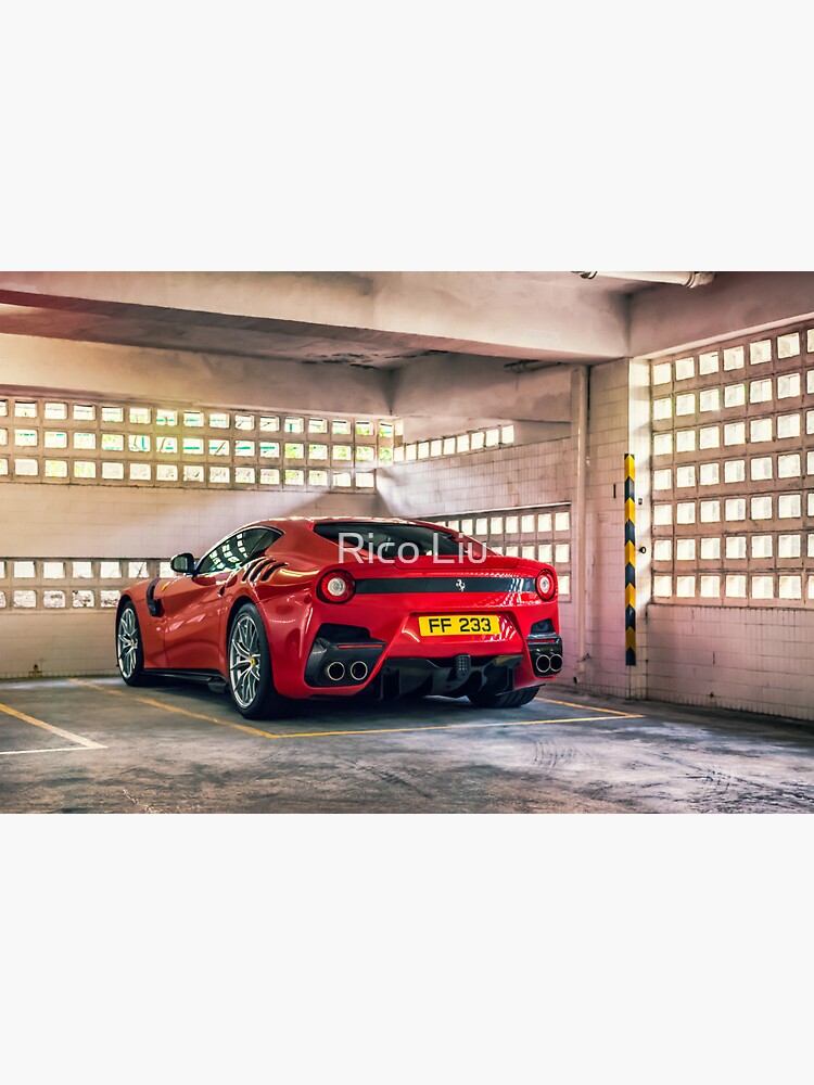 "Ferrari F12 TDF " Sticker by ricoliu | Redbubble
