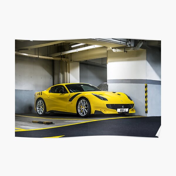 "Ferrari F12 TDF" Poster by ricoliu | Redbubble