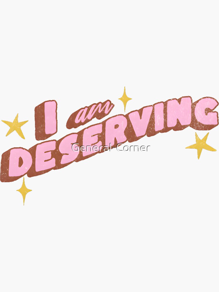 "I am deserving | mindset is everything, self worth affirmations pink ...