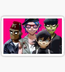 Gorillaz: Stickers | Redbubble
