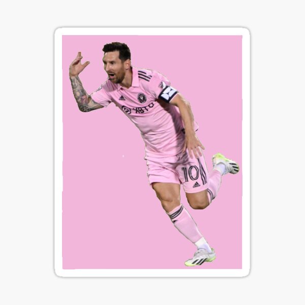 "Messi Inter Miami" Sticker for Sale by SENORPADAWAN | Redbubble