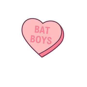 "Bat Boys" Sticker for Sale by LitDigital | Redbubble