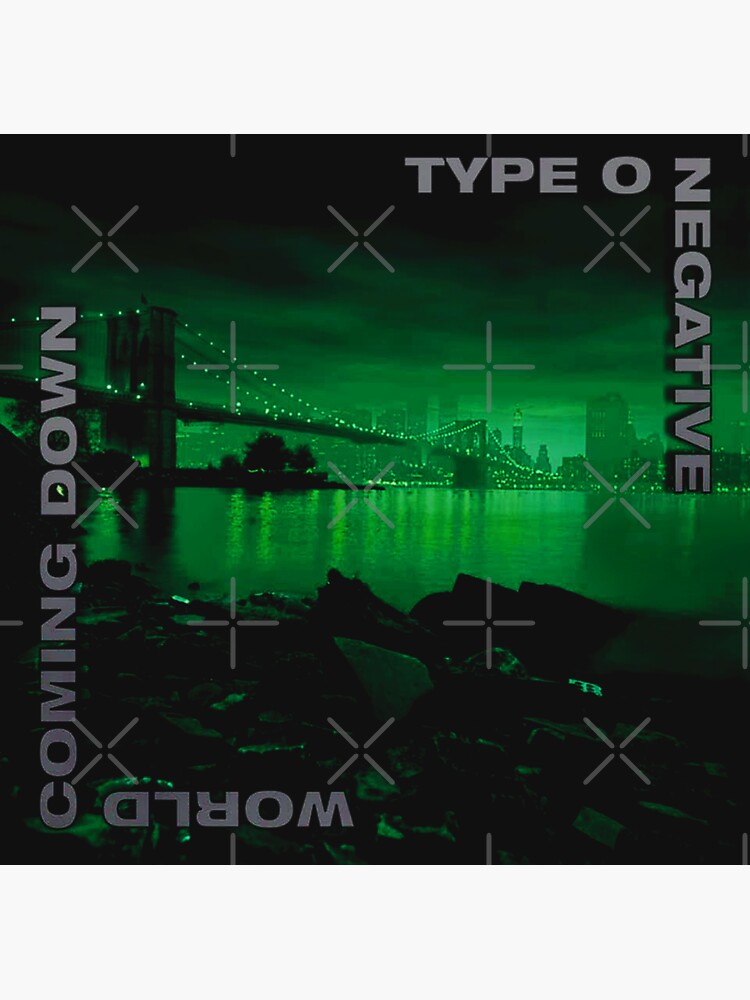 "Type O Negative Art" Sticker for Sale by flossy6 | Redbubble