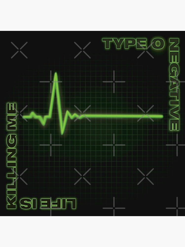 "Type O Negative Art" Poster for Sale by flossy6 | Redbubble