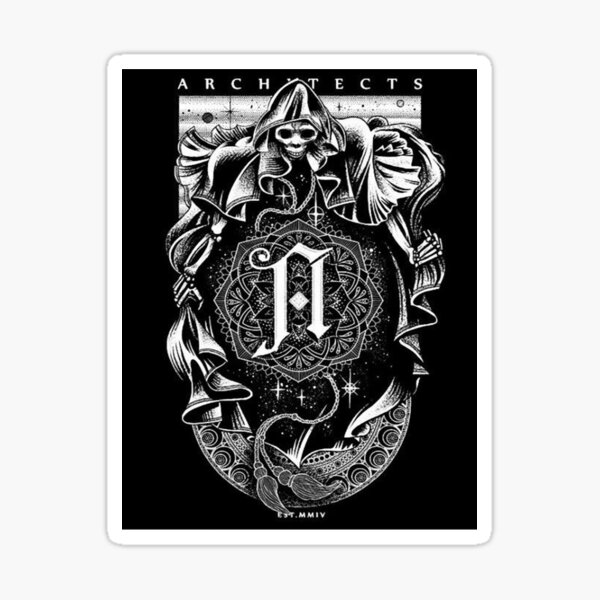 "architects logo" Sticker for Sale by LucieMace | Redbubble