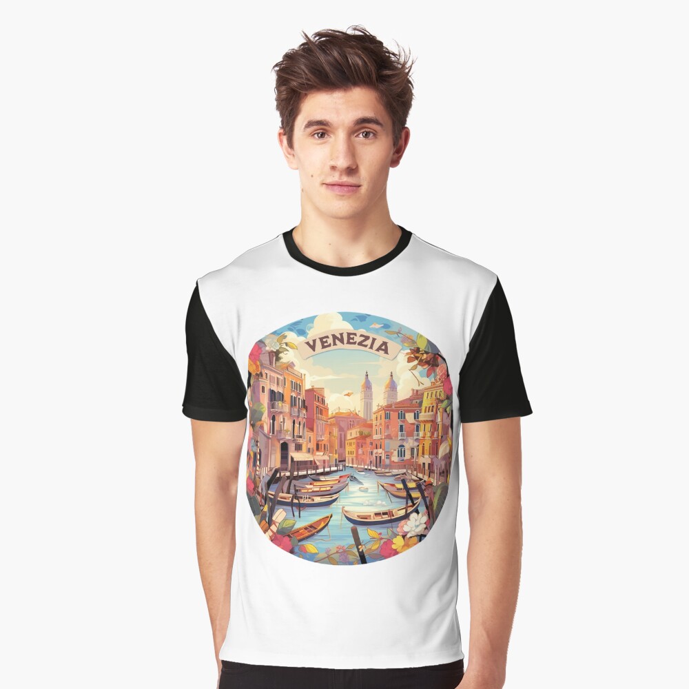 ""VENEZIA" " Sticker for Sale by HUNZINATOR | Redbubble