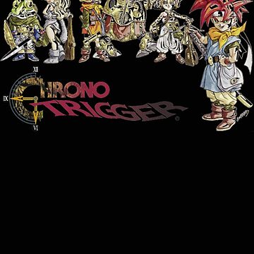 "Chrono Trigger Logo " Sticker for Sale by SIOBREZ16 | Redbubble