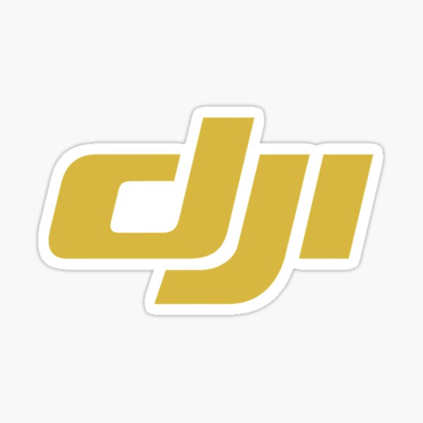 "DJI" Sticker by JoannaRiel | Redbubble