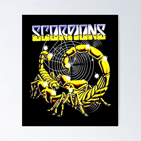 "scorpions band" Poster for Sale by mlpet | Redbubble