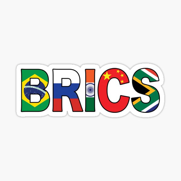 "BRICS" Sticker for Sale by wickedcartoons | Redbubble