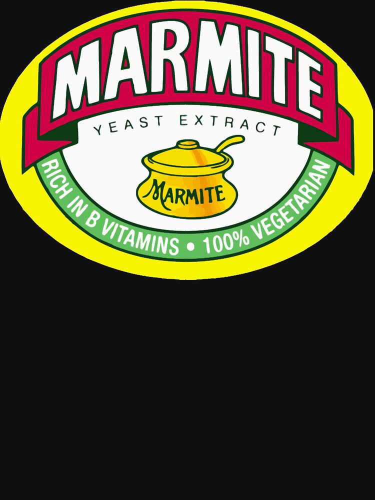 "Marmite Logo Yeast For Fans " Essential T-Shirt for Sale by ...