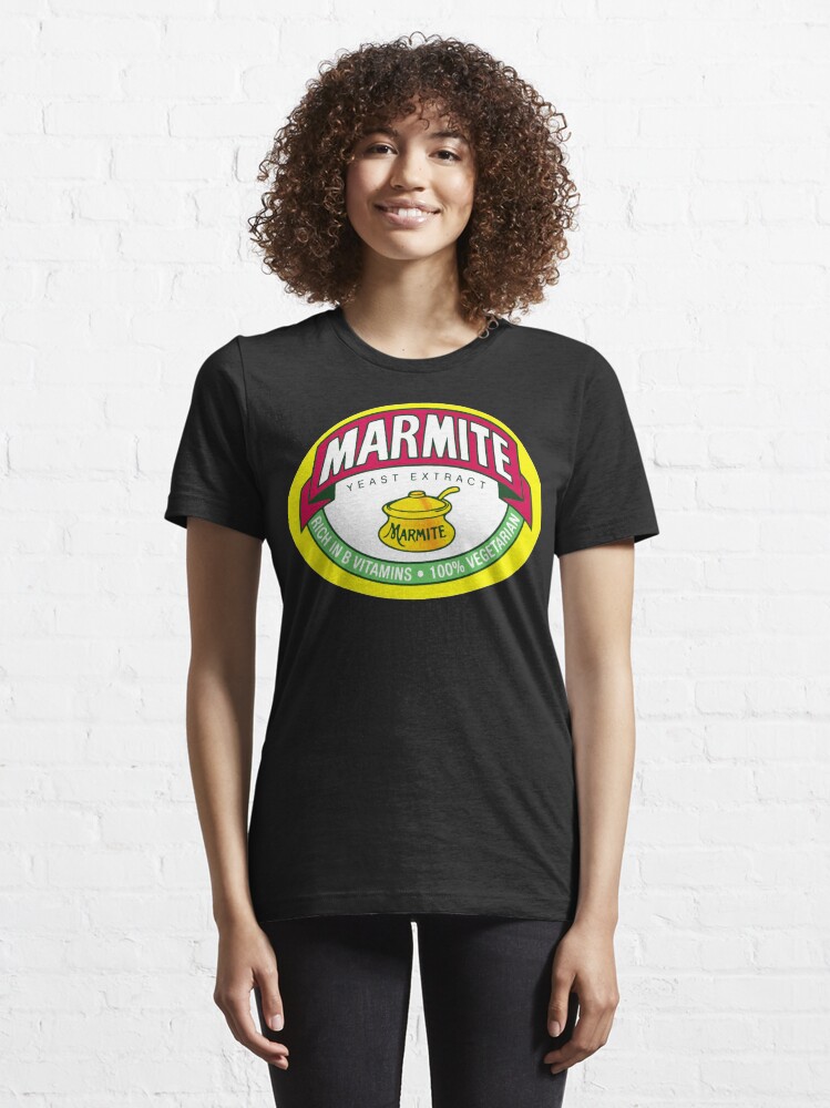 "Marmite Logo Yeast For Fans " Essential T-Shirt for Sale by ...