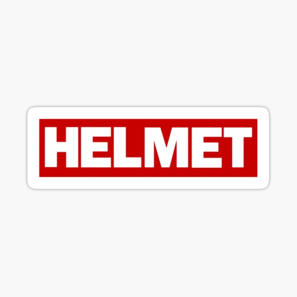 "Meantime helmet" Sticker for Sale by HarmonyRoberts | Redbubble