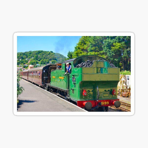 "Minehead Great Western Railway " Sticker for Sale by Alisonchambers2 ...
